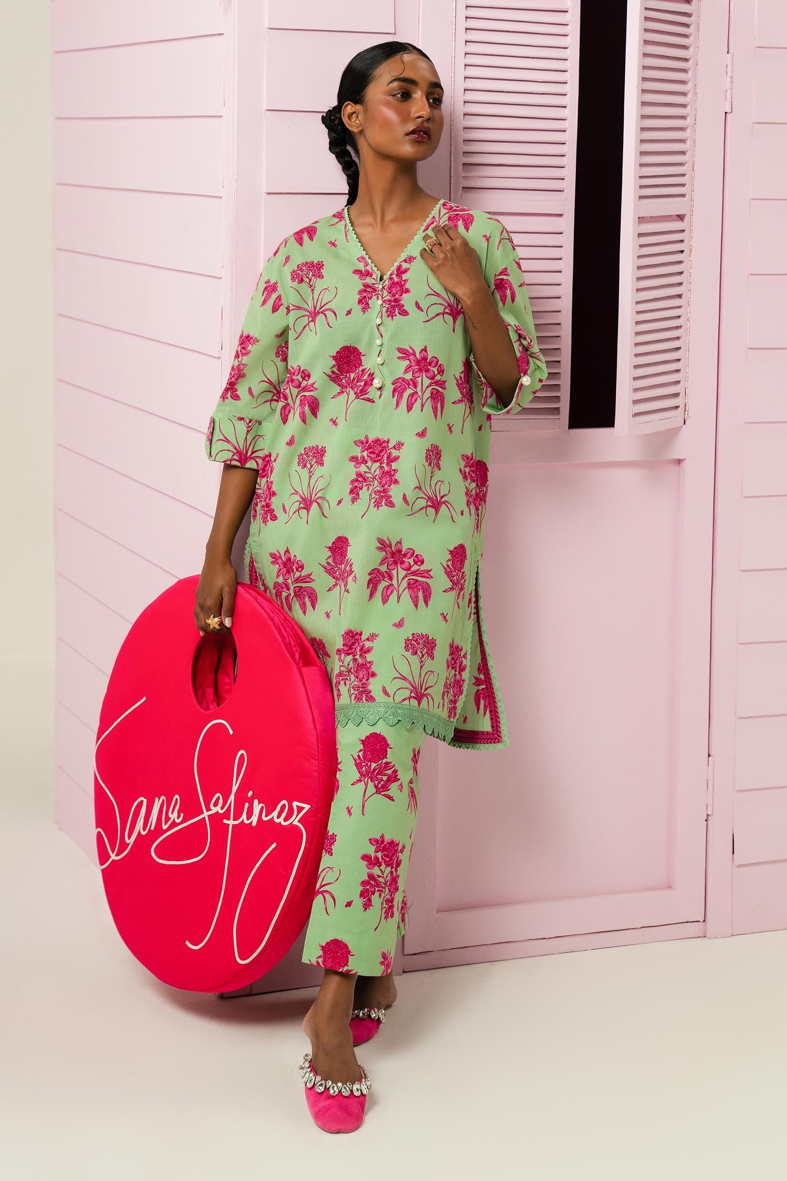 Sana Safinaz - H242-001B-2C - 2 Piece - Unstitch – Studio By TCS - PK